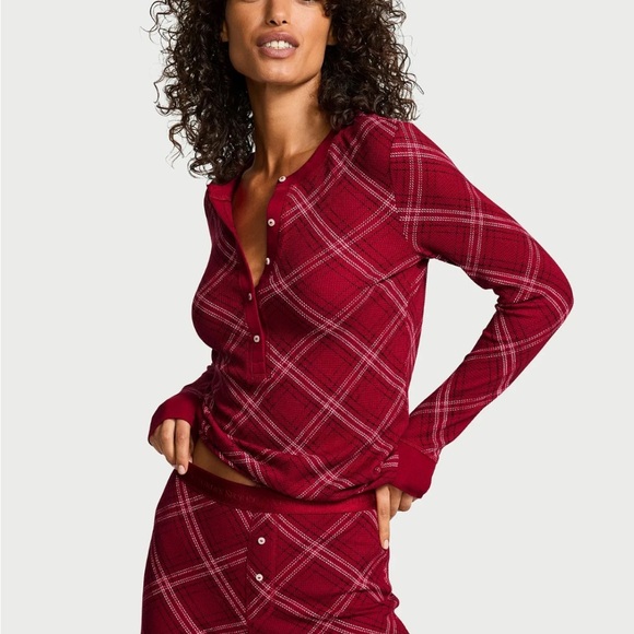 Victoria's Secret | Intimates & Sleepwear | Plaid Red Womens Sleepwear ...
